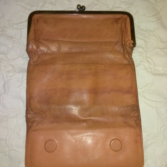 HOBO | Bags | Hobo Rachel Trifold Wallet Orange Vintage Leather | Poshmark